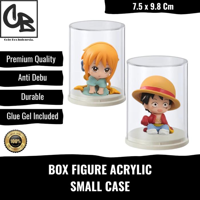 Jual Box Figure Acrylic Small Case Display Clear - Transparent Storage ...