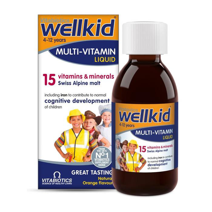 Jual Wellkid Multivitamin Liquid Chewables - WK Multi Liquid - Jakarta ...