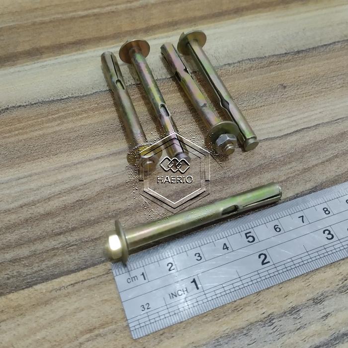 Jual DYNABOLT PANJANG 6,5CM KUNCI 8 M6X65 M6 X 65 6,5 CM DINABOLT 6X65 ...