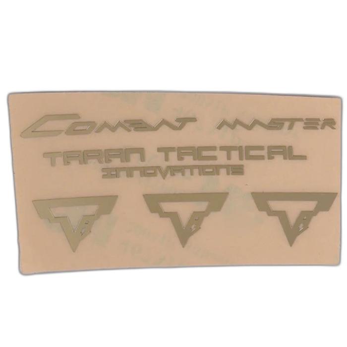 Jual Sticker metal Combat master TTI gbb stiker hicapa Taran Tactical ...