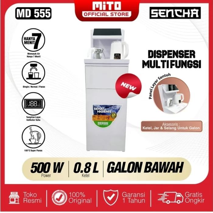 Jual MITO Water Dispenser Galon Air Multifungsi MD555 Sencha - Kota ...