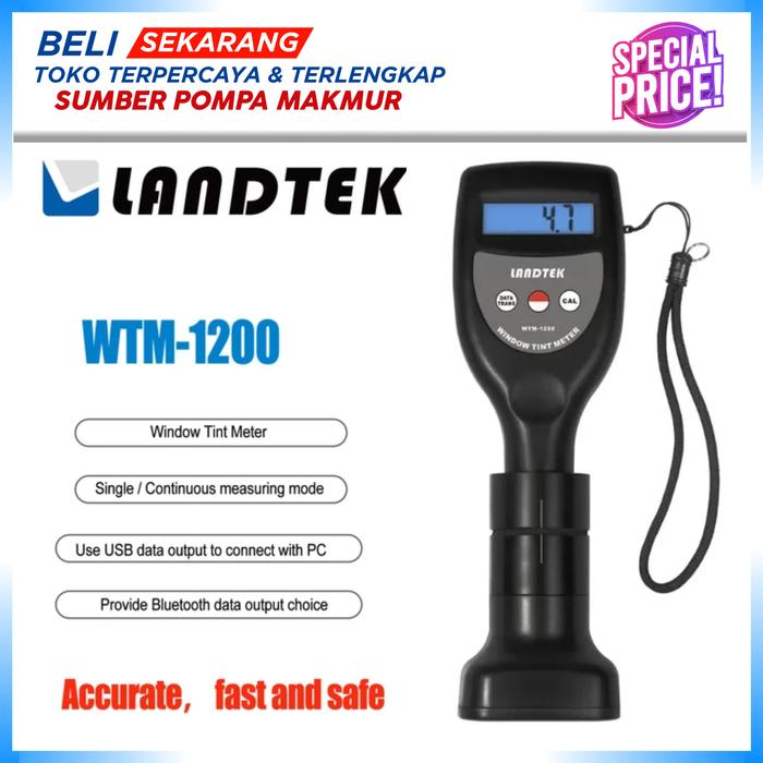 Jual Window Tint Meter WTM-1200 wireless type industrial Light Transmitter - Jakarta Barat ...