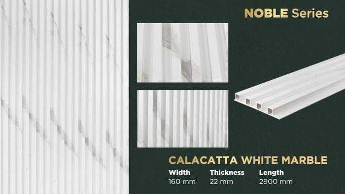 Jual Wallpanel WPC Neopanel by GAIA Marvel - Calacatta White - Kota ...