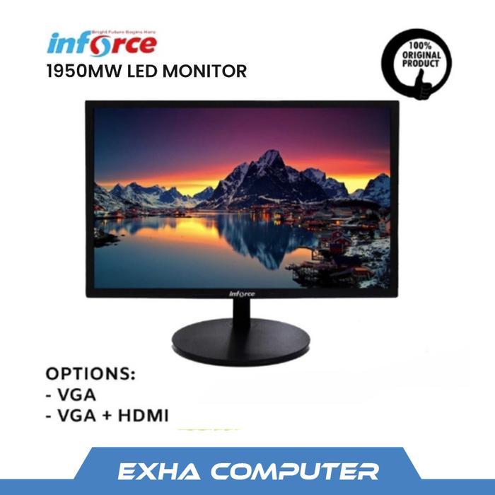 Jual MONITOR INFORCE LED 1950MW 19.5 20 19 inch - HDMI INFORCE 1950 MW ...