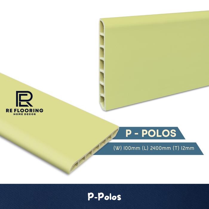 Jual Plint 10 Cm WPC - List Flooring / Skirting Lantai SPC Vinyl - P ...