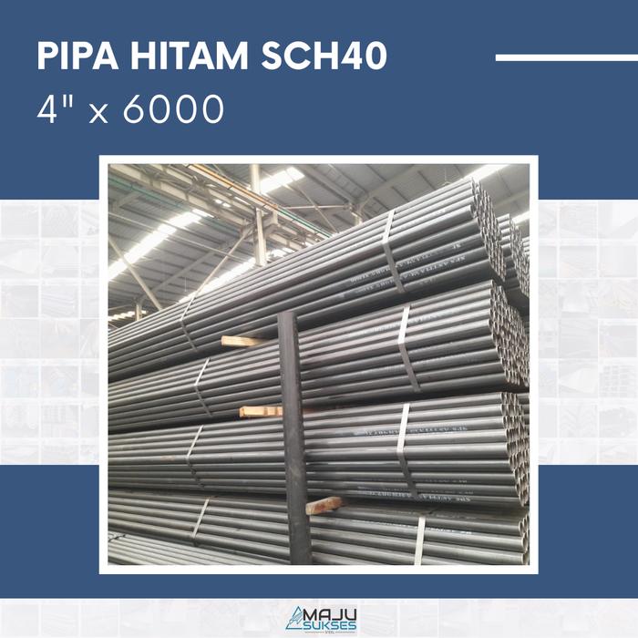 Jual Pipa SPS Hitam SNI Sch40 4 inch x 6000. Sertifikat - Jakarta Barat - Maju Sukses Steel ...