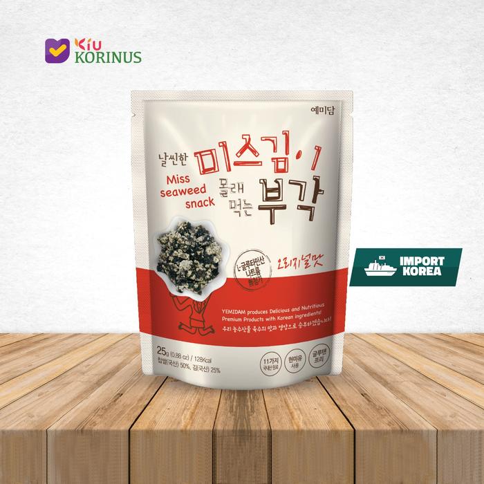 Promo K- Yemidam Miss Seaweed Snack/Rumput Laut/Makanan Ringan Rumput ...