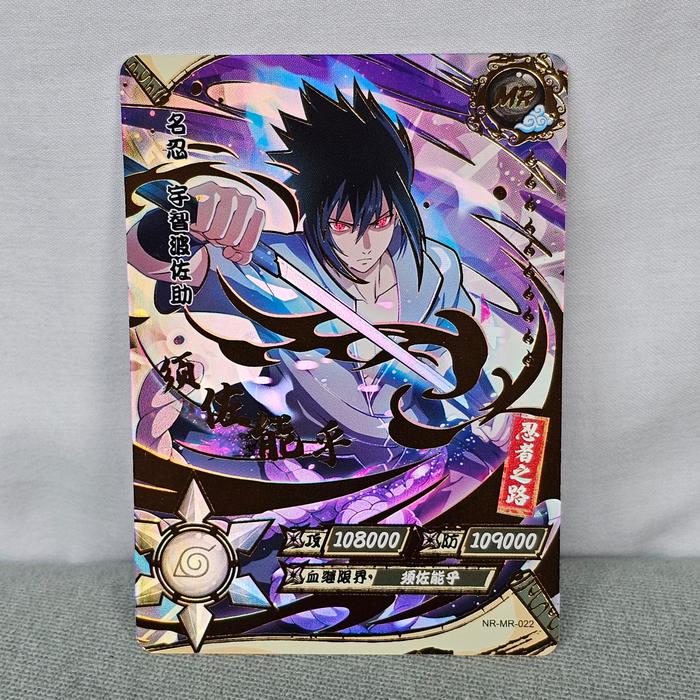 Jual Kartu Original Naruto Kayou Card NR MR 022 Uchiha Sasuke - Kab ...