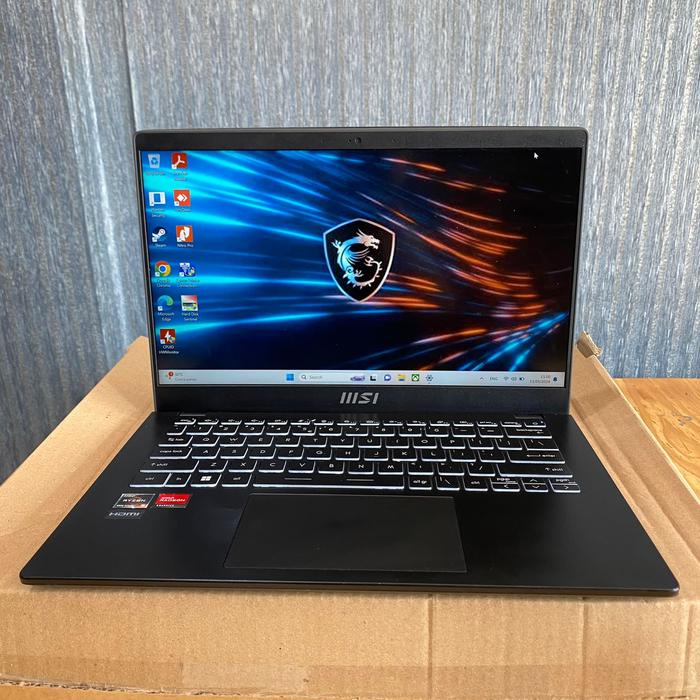 Jual Laptop MSI Modern 14 C5M Amd Ryzen 5-5625U Ram 16Gb / SSD 512Gb ...