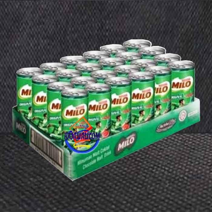 Jual NESTLE MILO ORIGINAL MINUMAN SUSU KALENG 24 PCS X 220ml - Kota ...
