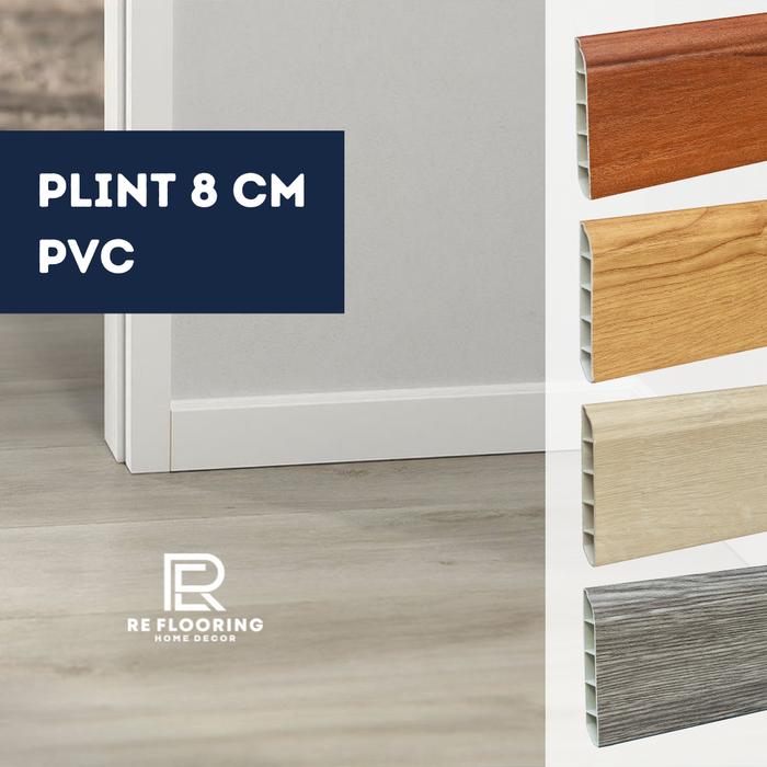 Jual Plint 8 Cm PVC - List Flooring / Skirting Lantai Vinyl SPC ...