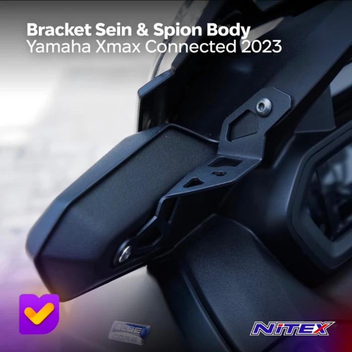 Jual Breket sein dan spion body bracket sen spion body Yamaha New Xmax ...
