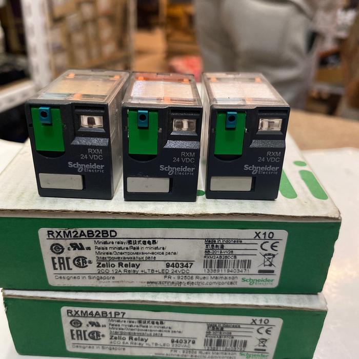 Jual Relay schneider RXM4AB1BD 24VDC(14 pin 6A) - Kota Bandung - Aldo Jaya Elektrik | Tokopedia