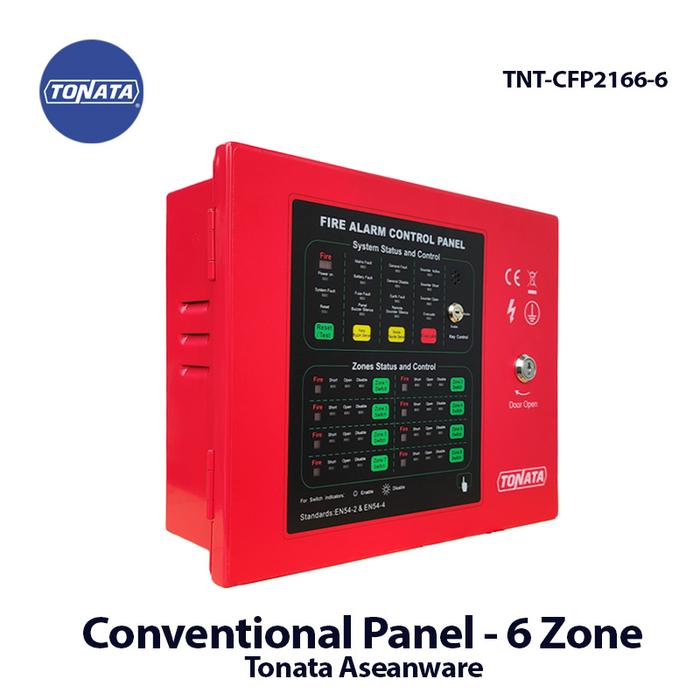 Promo Fire Alarm Control Panel 6 Zone Aseanware Tonata / MCFA ...
