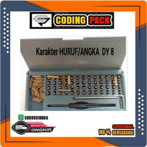 Jual CARAKTER HURUF DAN ANGKA MESIN CODING DY-8 - Jakarta Barat ...