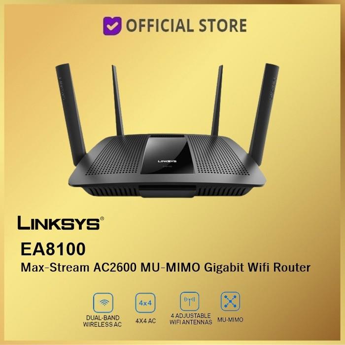 Jual Linksys EA8100-AH Max-Stream AC2600 Wireless Router EA8100 AC 2600 ...