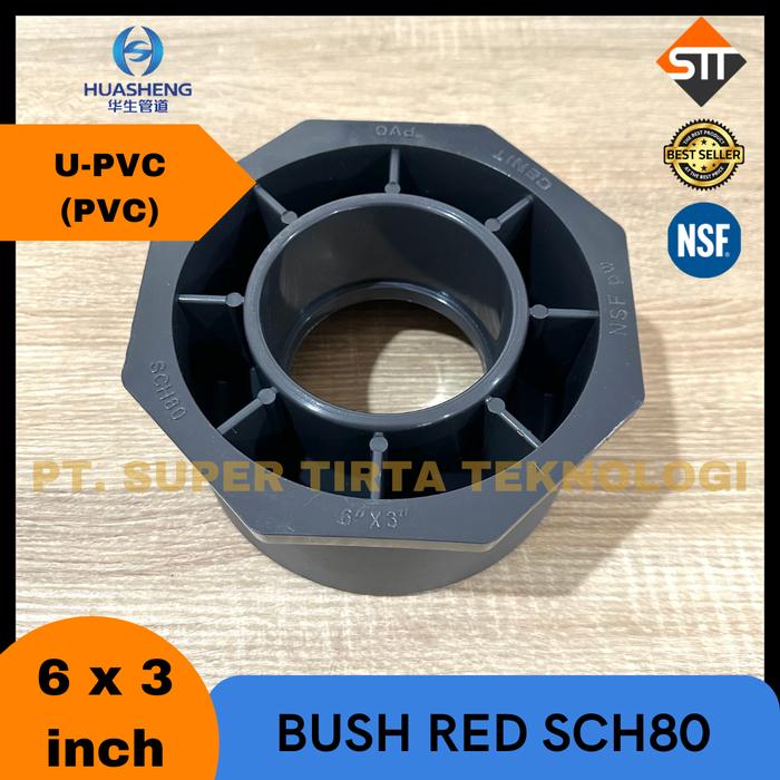 Jual Bush Reducer PVC (U-PVC) Sch.80 6 x 3 inch - Kab. Tangerang - STT ...