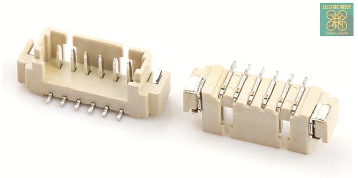 Jual JST 6 Pin 1.25mm SMD Male Connector - Vertical - Kota Bekasi - Electric Hobby | Tokopedia