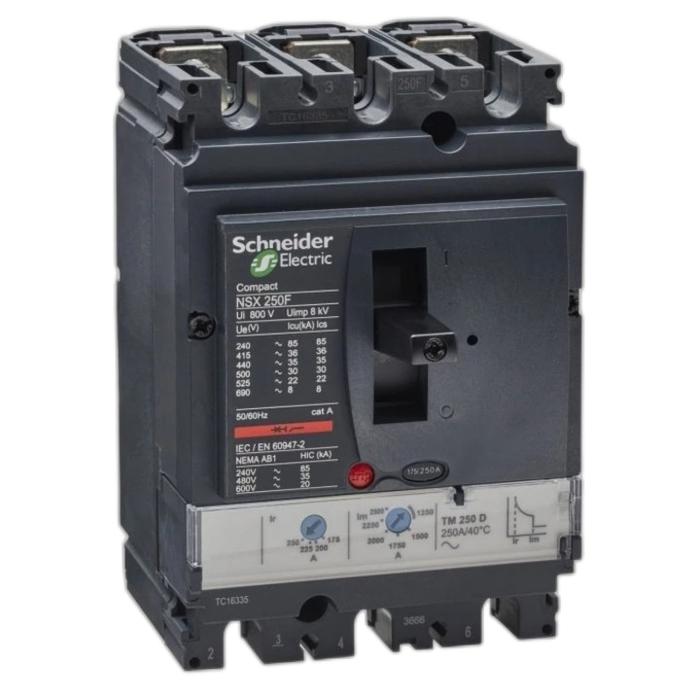 Jual schneider mccb nsx250f 36ka 3p 200a LV431631 - Jakarta Pusat - prengkii store | Tokopedia