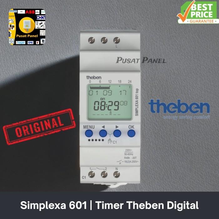 Jual TIMER SWITCH THEBEN DIGITAL SIMPLEXA 601 ORIGINAL - Jakarta Barat - Pusat Panel | Tokopedia