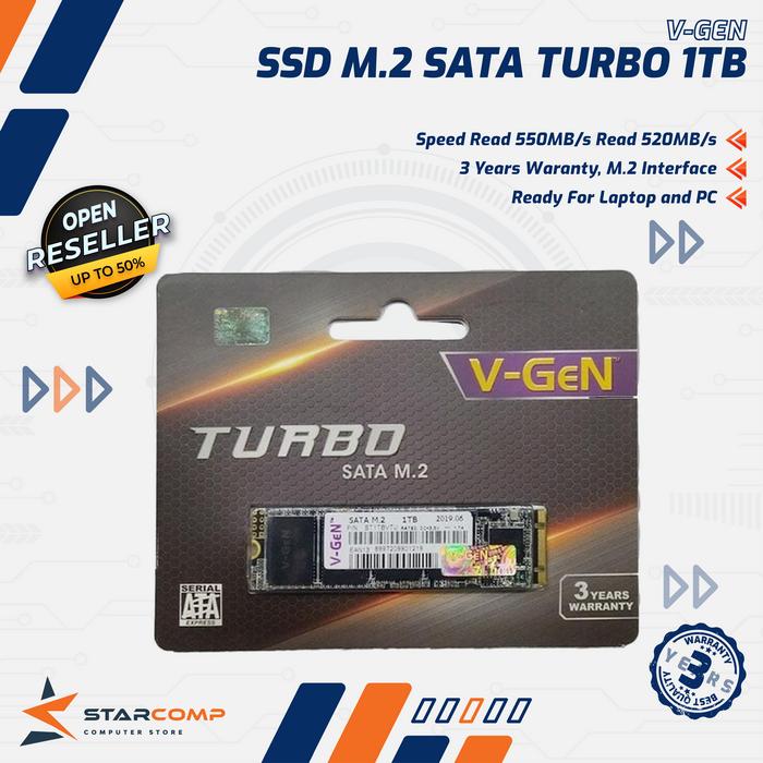 Promo SSD VGeN 1TB M.2 Turbo SATA M2 SSD Cicil 0% 3x - Kota Surakarta ...