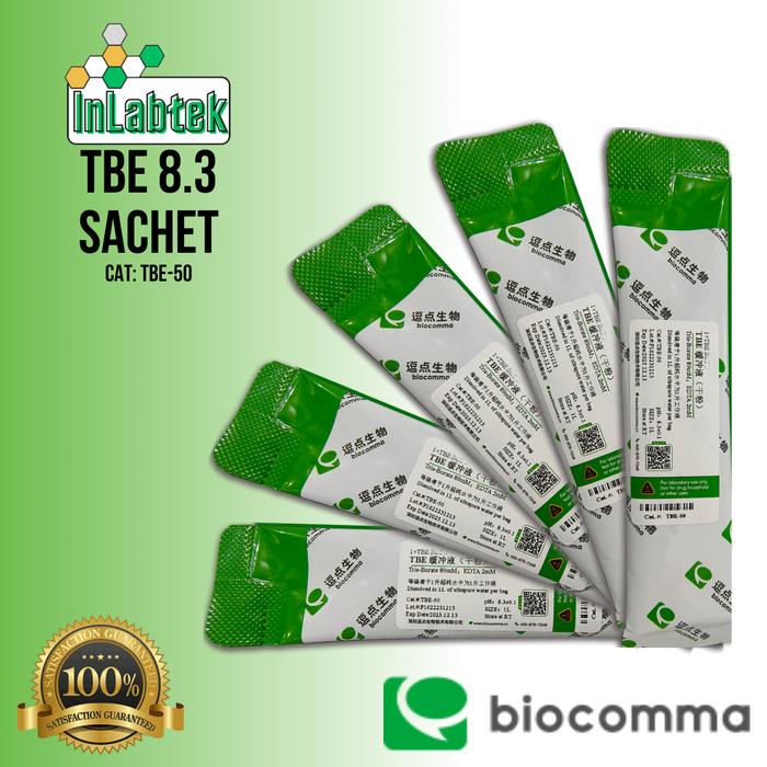 Jual TBE 1X (Tris Borate-EDTA) Buffer Sachet Bubuk pH 8.3 Satuan - Biocomma - Kota Bogor ...