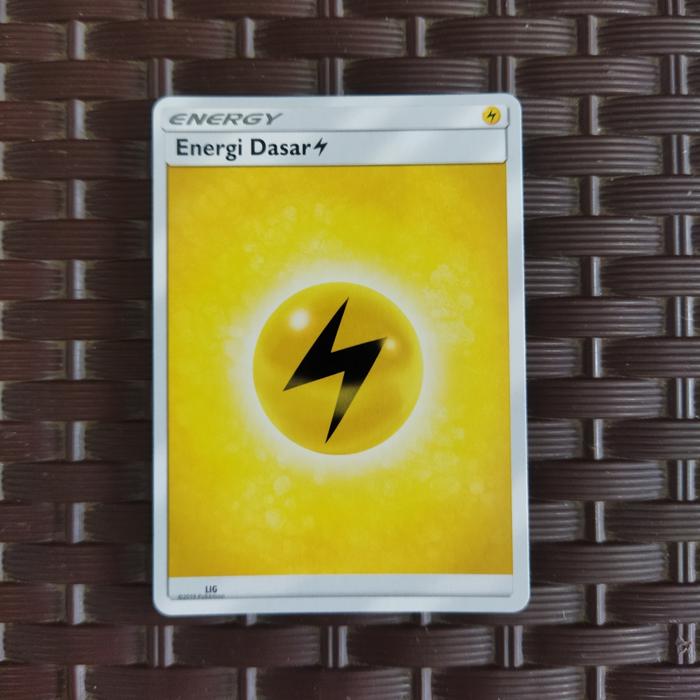Jual kartu energi dasar petir listrik tcg pokemon indonesia - Kota ...