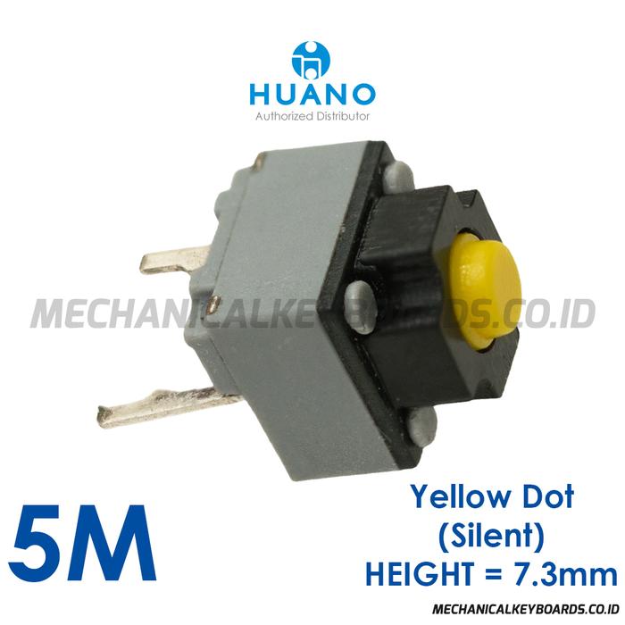 Jual Huano Silent Mouse Micro Switch (Yellow - 7.3mm) - Kota Semarang ...