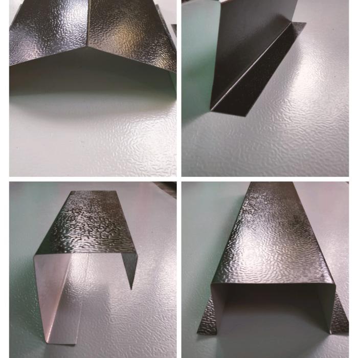 Jual Flashing Atap Bitumen Hitam Kulit Jeruk Bentuk L, U, S, Z, panjang ...