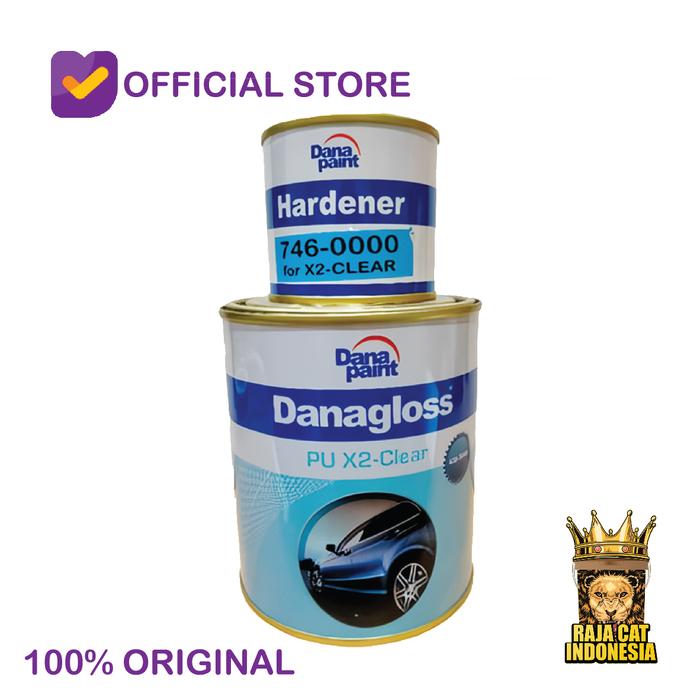 Jual CAT DUCO | DANAGLOSS CLEAR PU X2 (1KG + OBAT HARDENER) | Kemasan ...