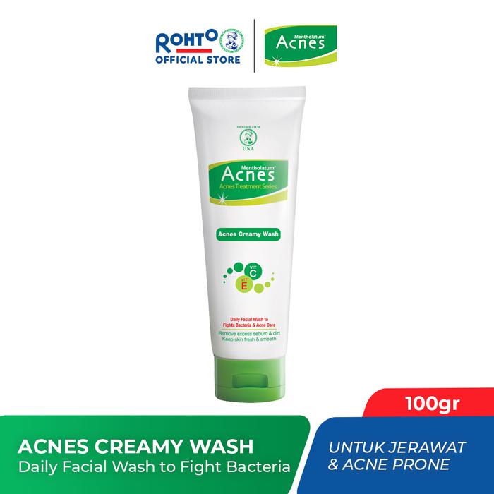 Jual Acnes Creamy Wash 100 gr - Combo - Kab. Tangerang - Rohto ...