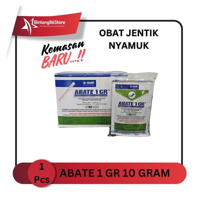 Jual Abate 1GR @10 gr Obat Jentik Nyamuk Ampuh Basmi Nyamuk DBD - Kota ...