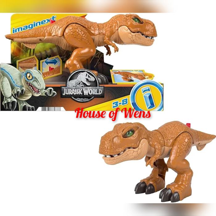 Jual JURASSIC WORLD IMAGINEXT TRASHIN ACTION TREX FISHER PRICE ORIGINAL - Jakarta Barat - House ...