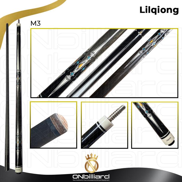 Jual Lilqiong / LS HT8-M Series Cue Stick Billiard Carbon Play 12.5mm ...