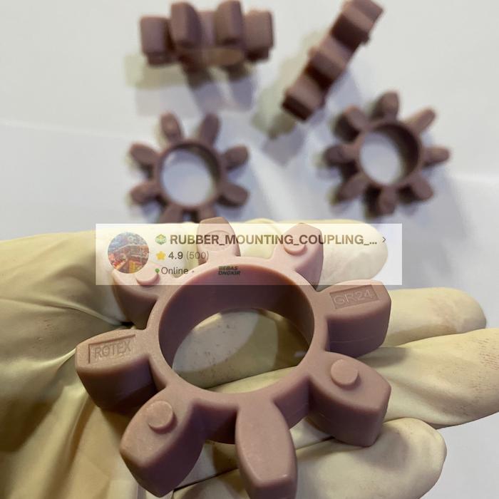 Jual KARET COUPLING GR 24 RUBBER KARET SPIDER COUPLING ELEMENT ROTEX GR ...