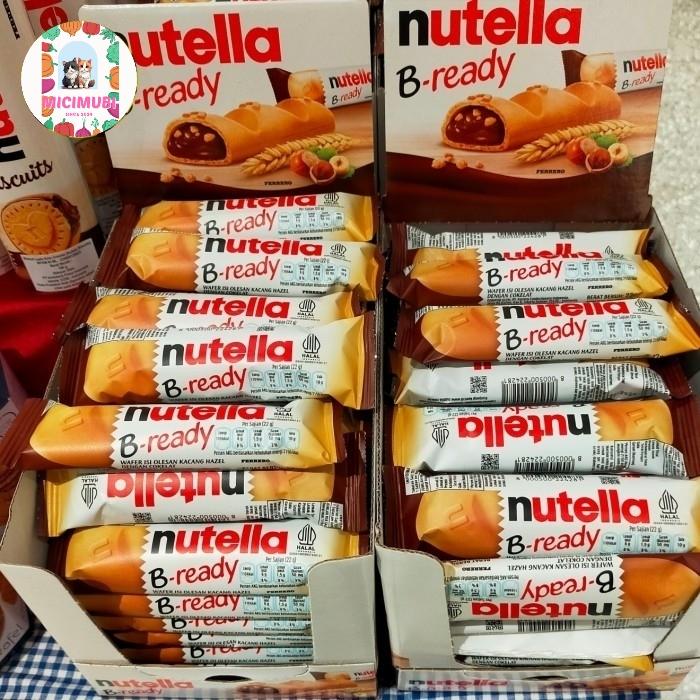 Jual Nutella Wafer B-Ready Chocolate 22 Gram | 1 Pcs - Jakarta Barat ...