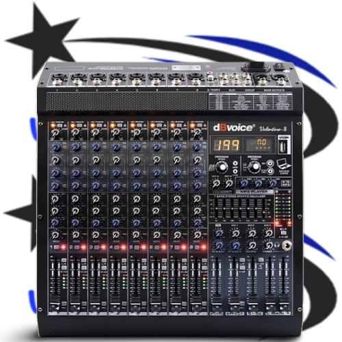 Jual MIXER AUDIO DB VOICE VALENTINE 8 / VALENTINE8 ORIGINAL DBVOICE ...