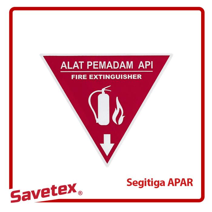 Promo Segitiga APAR / Rambu Akrilik Alat Pemadam Api Ringan APAR - Kab ...