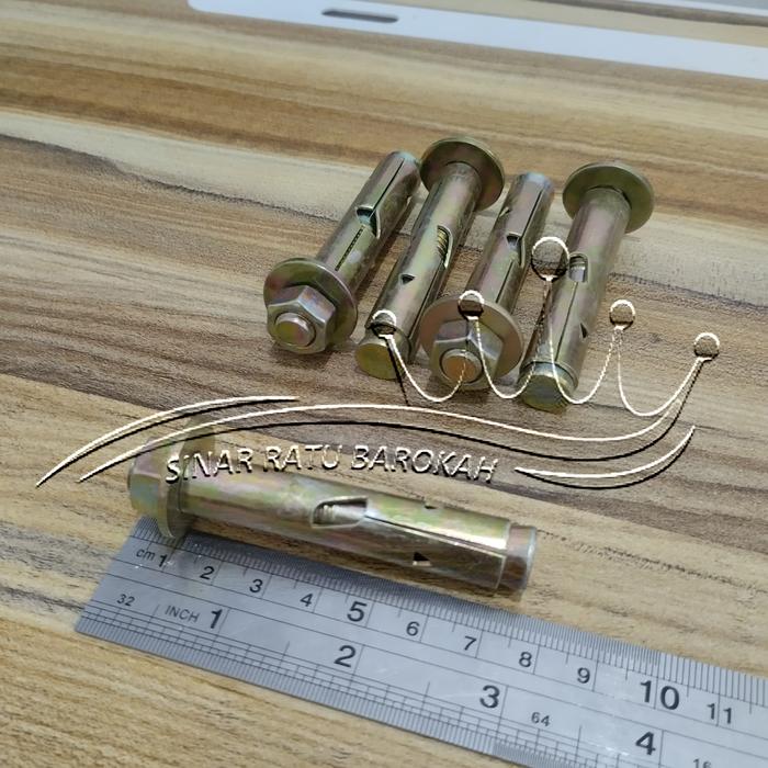 Jual DINABOLT M12X75 M12 X 75 PANJANG 7,5CM 7,5 CM DYNABOLT KUNCI 14 ...
