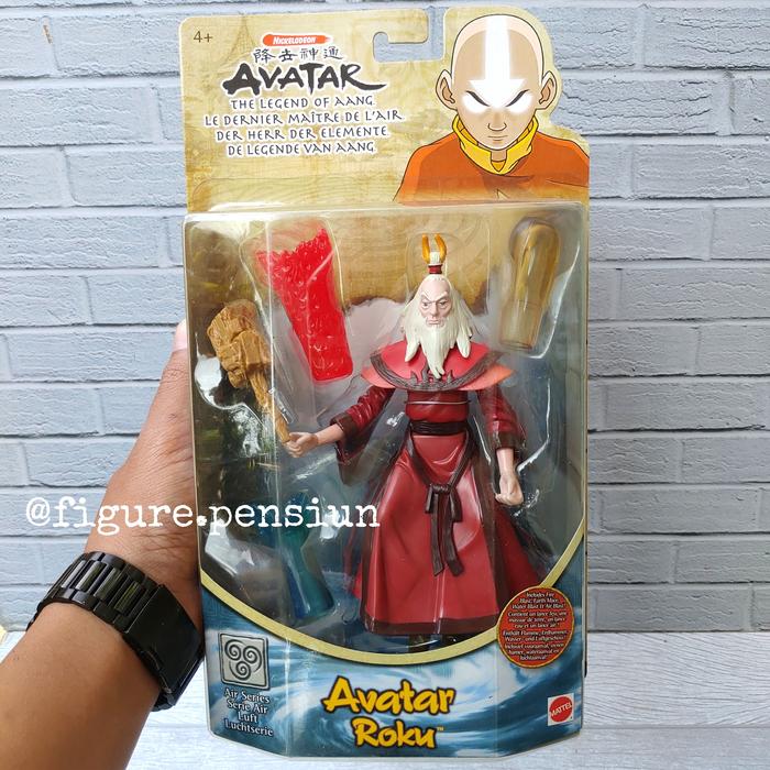 Jual MATTEL AVATAR THE LEGEND OF AANG AVATAR ROKU ACTION FIGURE THE ...