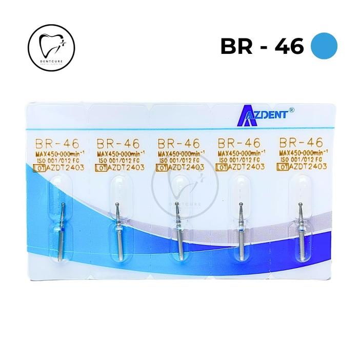 Promo Dental Diamond Bur Gigi Pita Biru / Bur Preperasi High Speed - BR ...