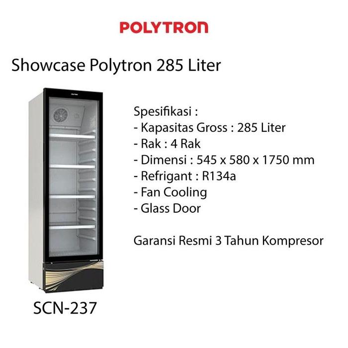 Jual Polytron Showcase 285 Liter SCN-237 - Jakarta Pusat - SUMBER ...