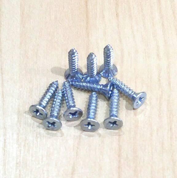 Jual MOON LION Taping Screw 8X2" Sekrup Skrup Kayu FH 8 x 5cm (+) 10 ...
