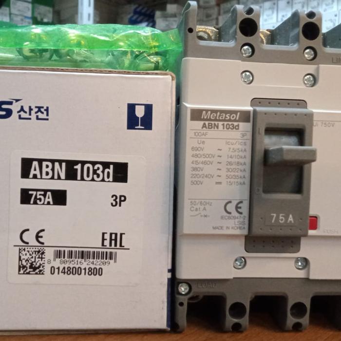 Jual MCCB LS ABN103D 75A 3P ORIGINAL - Kota Bandung - Sampurna Electric ...
