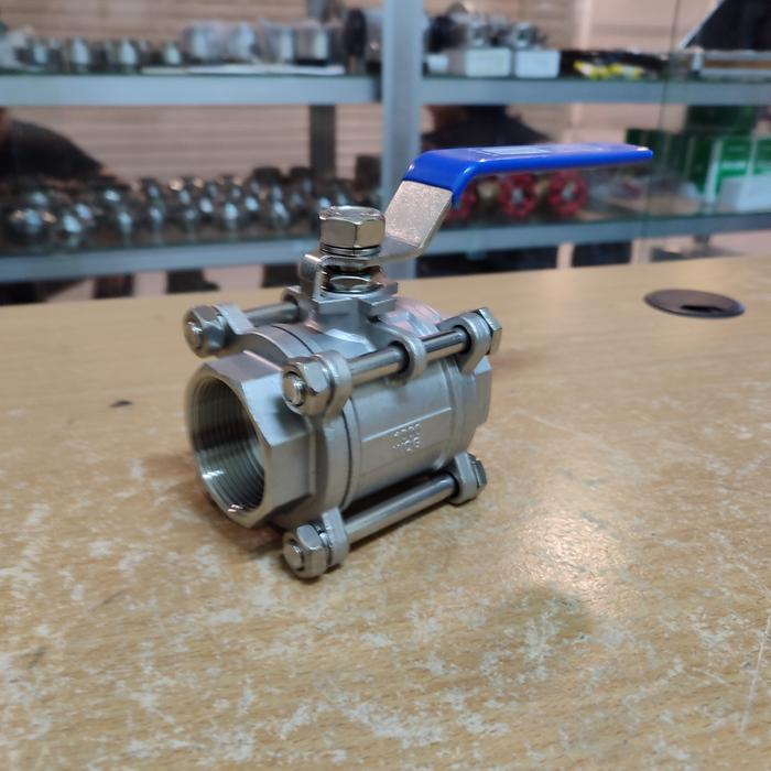 Jual stop kran/Ball Valve 3PC Stainless Drat SANKYO 1" inch - Jakarta Barat - Central Teknik ...