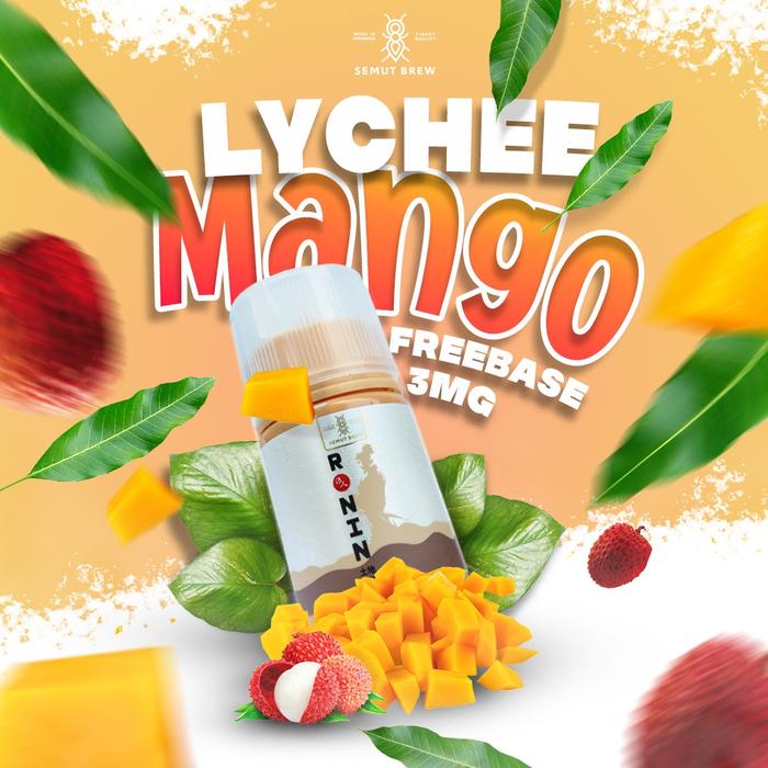 Jual Ronin Tochi Earth Lychee Mango 60ML by Semut Brew / Liquid Ronin ...