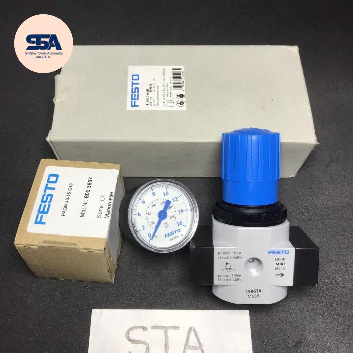 Jual Air Regulator FESTO LR-1/8-D-MINI (159624) - Jakarta Timur ...