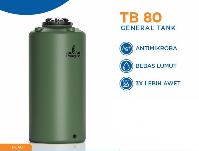 Jual Toren Tandon Tangki Air General Tank Penguin TB 80 800 Liter ...