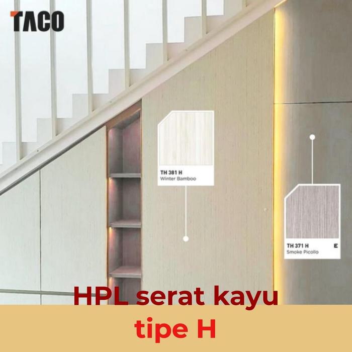 Jual TACO HPL Woodgrain serat kayu kode H - Jakarta Timur - Quantum ...