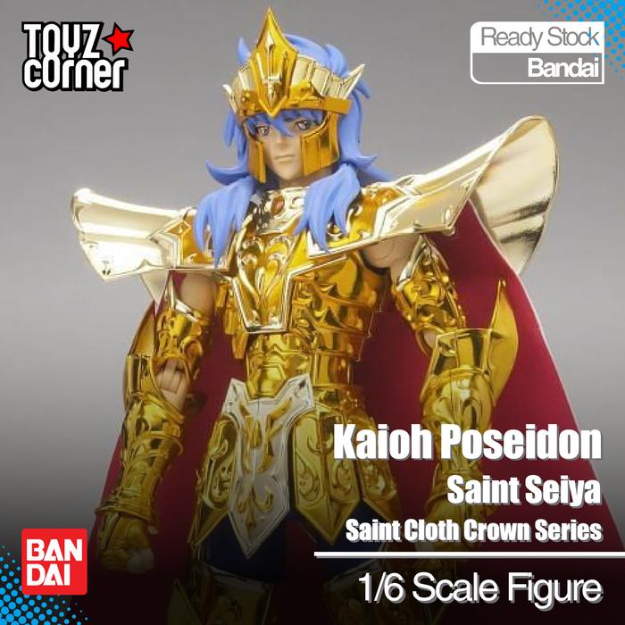 Promo Bandai Saint Cloth Crown Series 1/6 Scale Figure Kaioh Poseidon ...